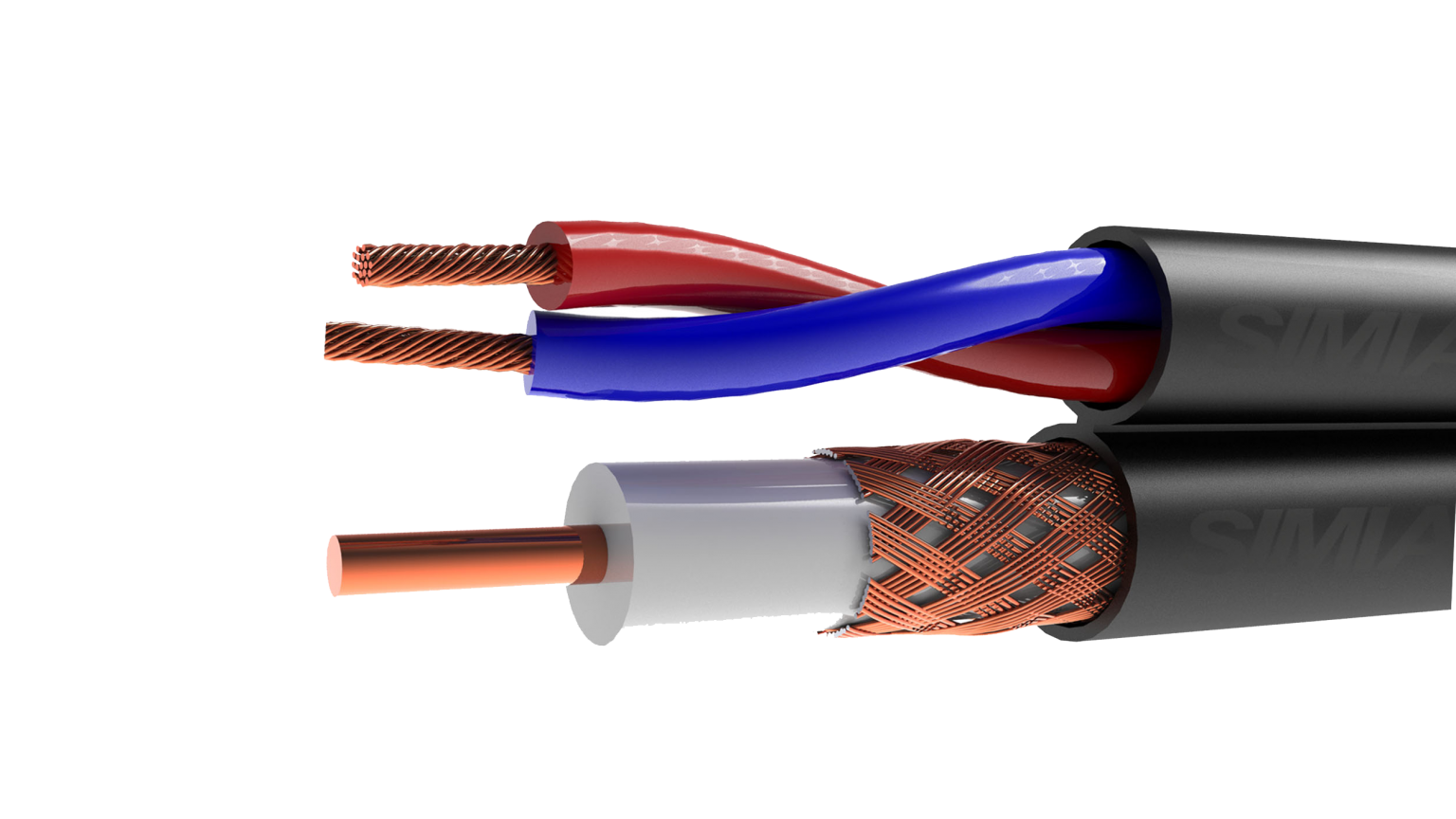 CCTV (B) Combined Cables - سیم و کابل سیمیا