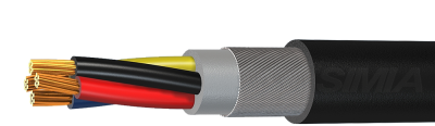 Multi Core, XLPE Insulated, Wire/ Tape Armored, PVC Sheathed Cable ...